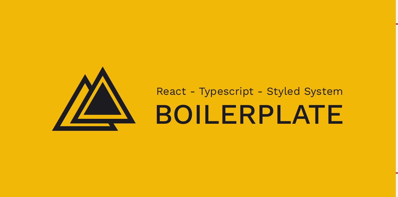 Github Daphnesmitreact Typescript Styled System Boilerplate 📦 A Minimal Setup For A React