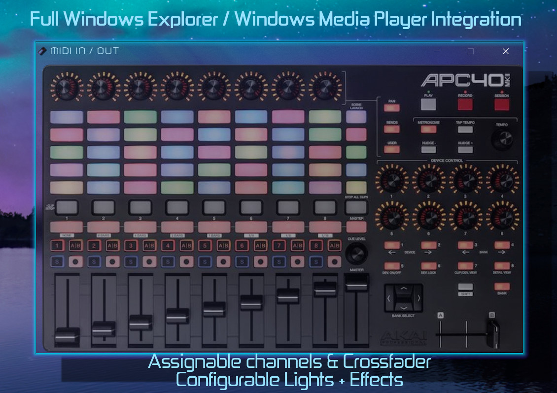 GitHub - wolfman616/AKAI-APC40-Autohotkey-Script: A full framework to compliment the AKAI APC40 ...