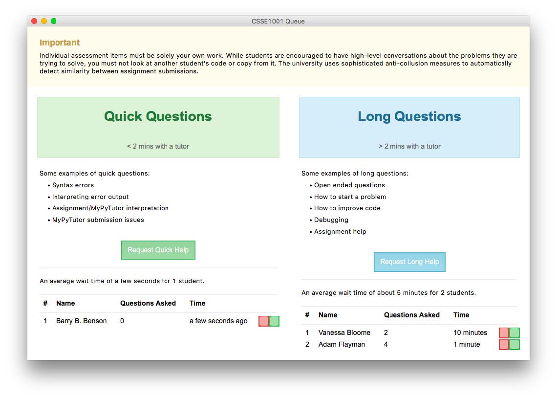 GitHub - danielzhangau/Queueing-Application: A Desktop Application implemented by Python
