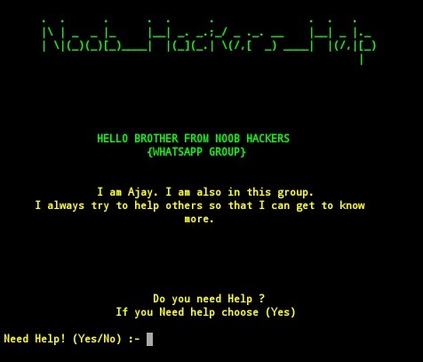 GitHub - Ajaythepower1606/Noob-Hackers-Help: This is for the people of the Noon_Hackers ...