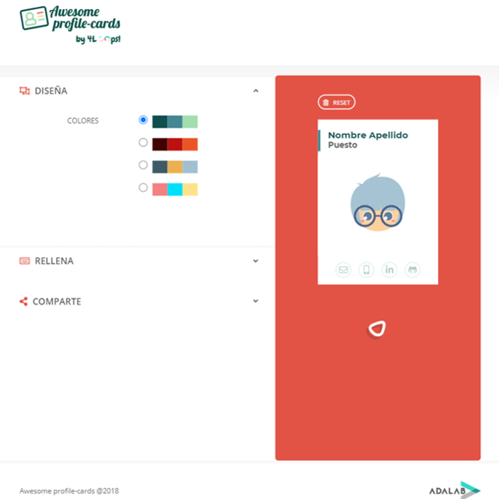 GitHub - mgarvia/awesome-profile-cards: Awesome Profile Cards | by 4Loops!