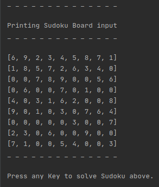 GitHub - wattsra/sudokuSolver: A simple Sudoku Solver