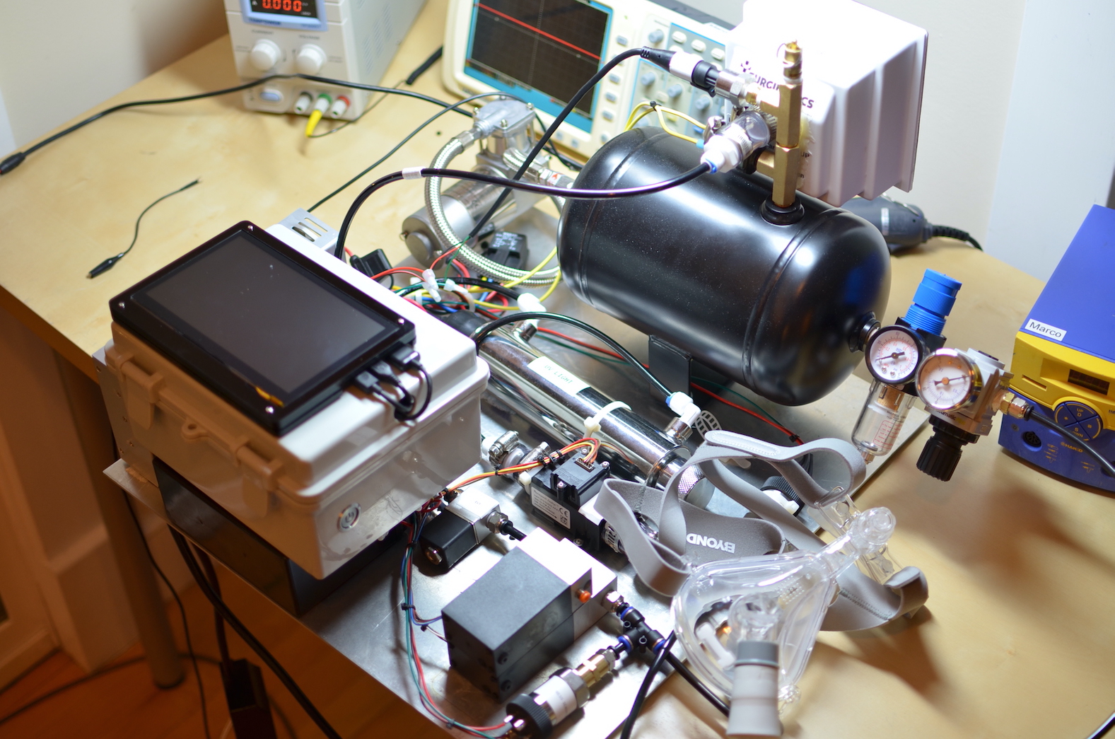 GitHub - Mascobot/pandemic-ventilator-2.0: Open Source Pandemic Ventilator with Raspberry Pi and ...