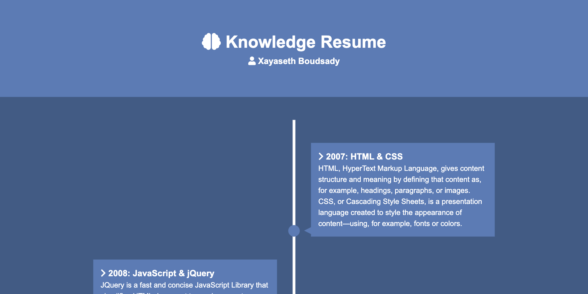 GitHub - xboudsady/knowledge-resume: Basic HTML & CSS vertical ...