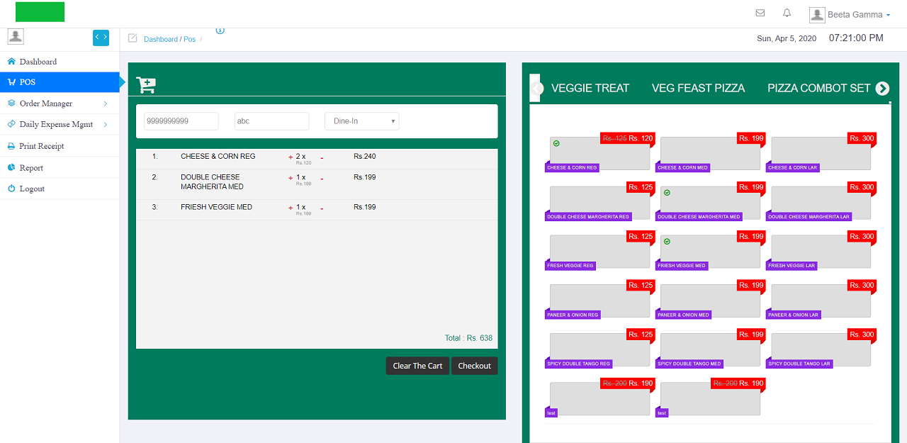 GitHub - ravikantsingh/rms: Restaurants Management System