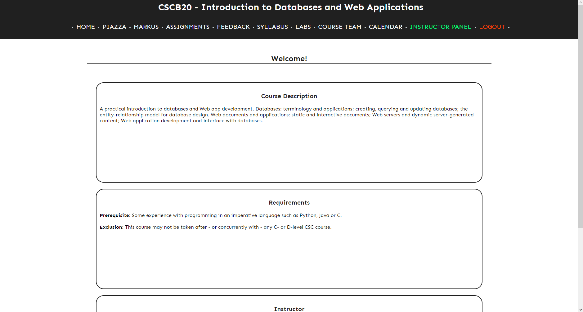 GitHub - Enkrypton/B20-A3: Assignment 3 for CSCB20 at UTSC. Fully ...