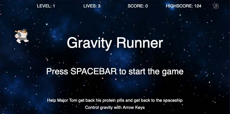 GitHub - mtoscano91/Gravity-runner: An infinite runner game where you play with gravity, using ...