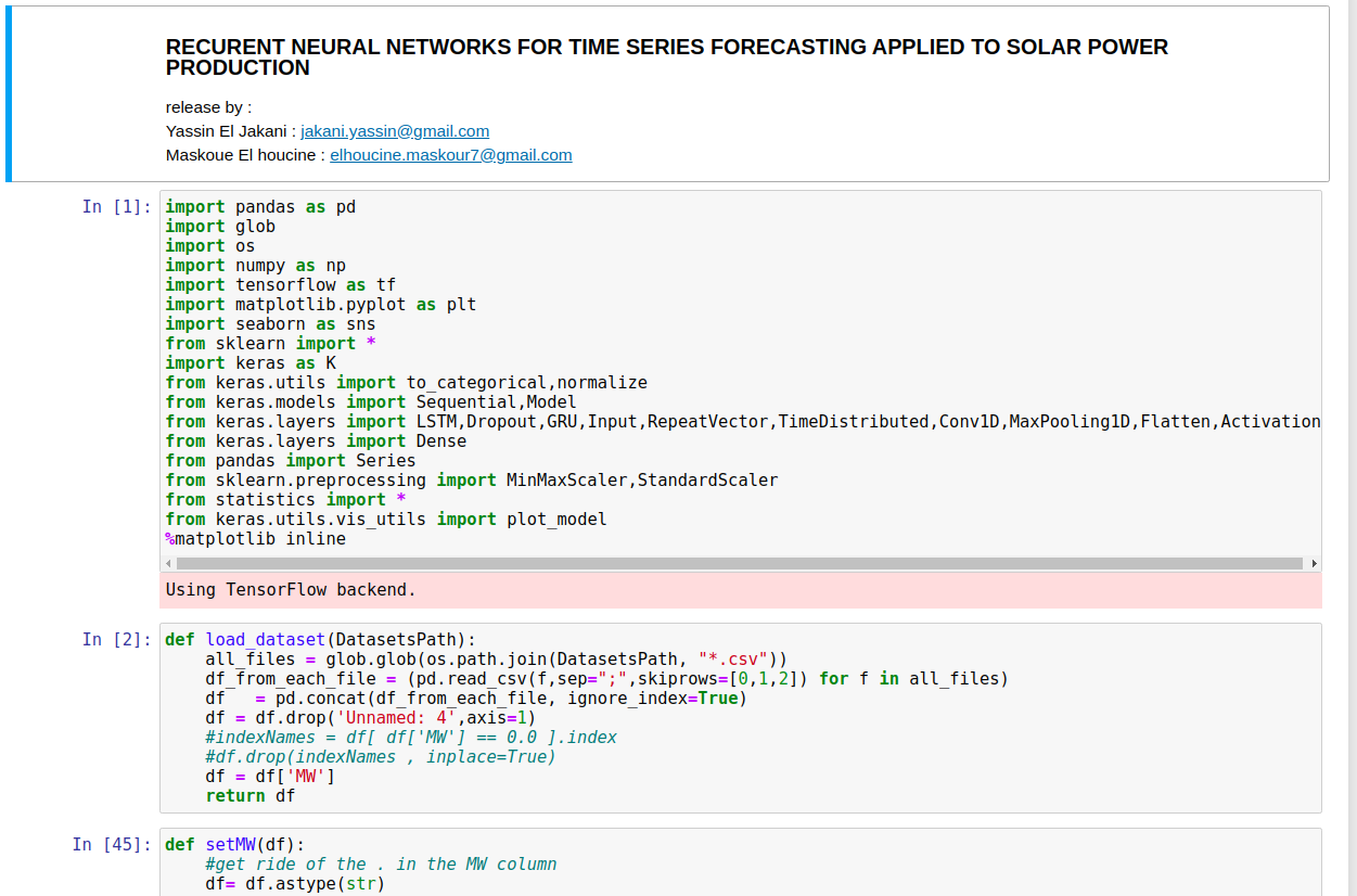 Github Yassineljakani Solarenergyforecasting Solar Energy Forecasting Using Time Series With