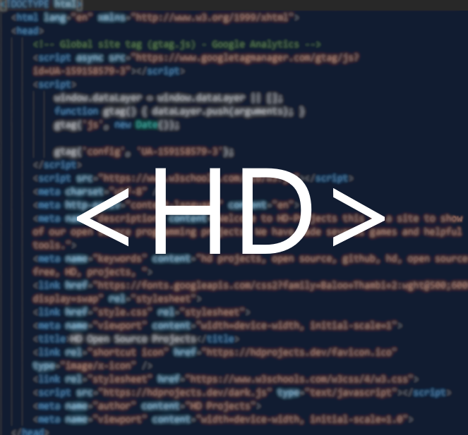 GitHub - HD-Projects/HD-Projects.github.io