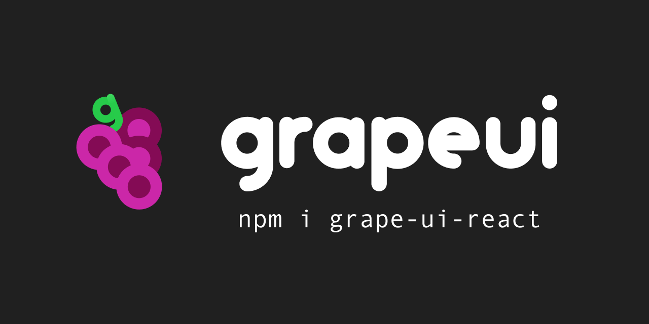 GitHub - napagroup/grape-ui-react: grape-ui: the responsive react UI framework built upon styled ...