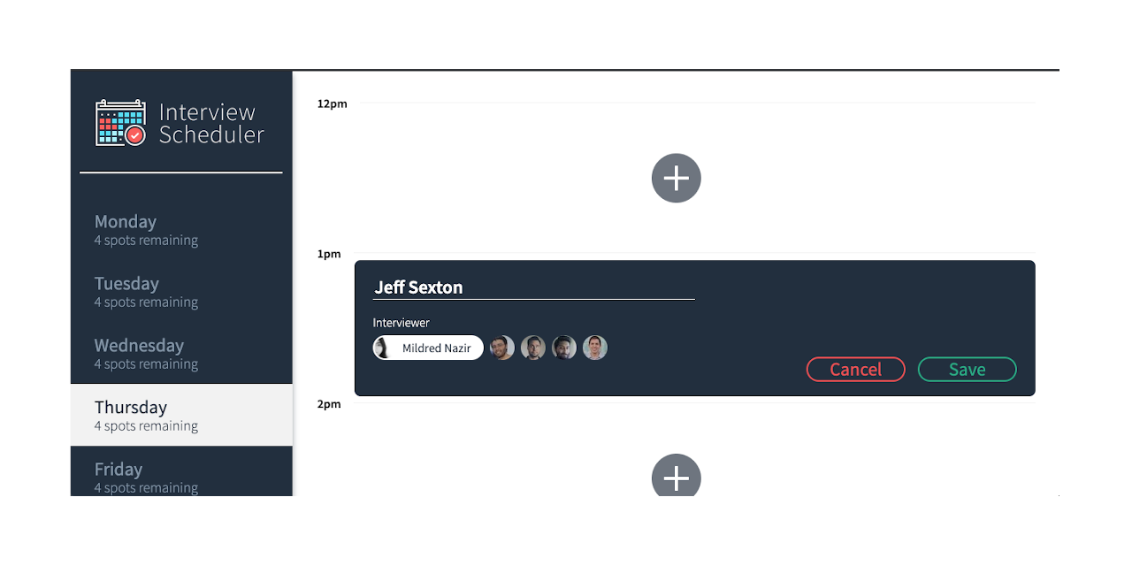 GitHub - jeff-sexton/scheduler: React single page application that ...