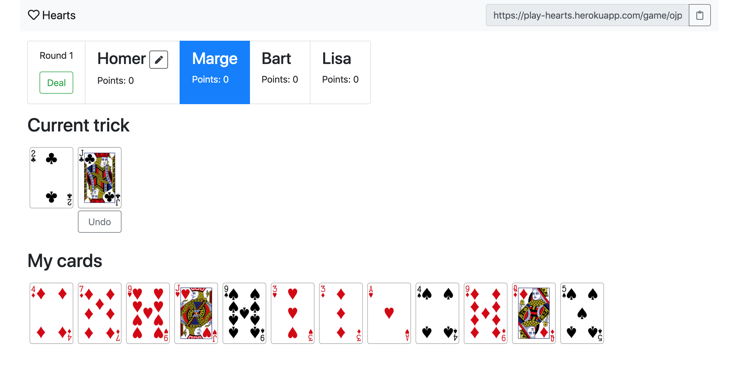 GitHub - zchr/hearts
