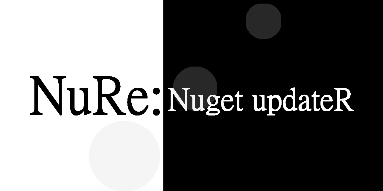 GitHub - comagnan/nure: A dependency updater for .NET projects using NuGet.