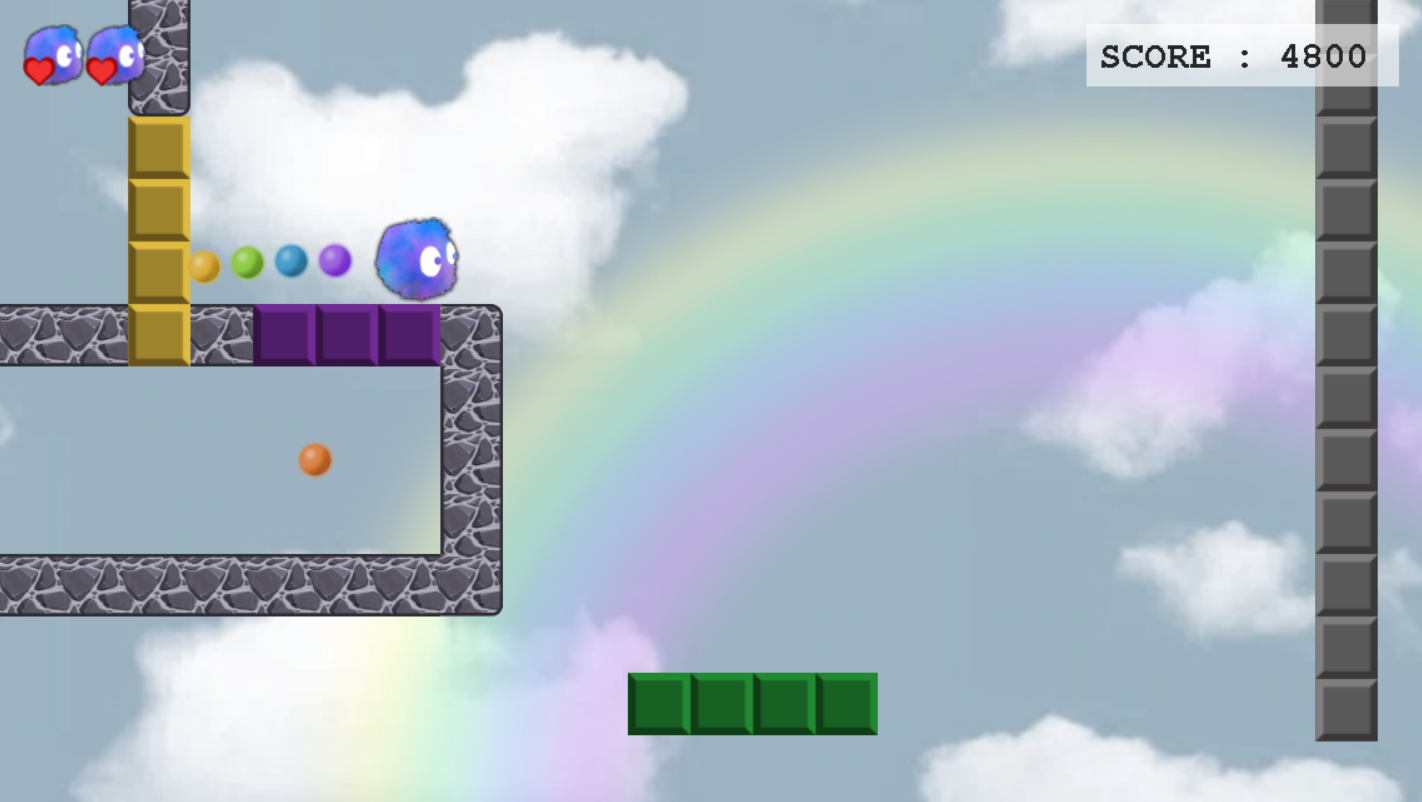GitHub - AliceAAlves/RainbowGame: Graphics 1 coursework - 2D platform ...
