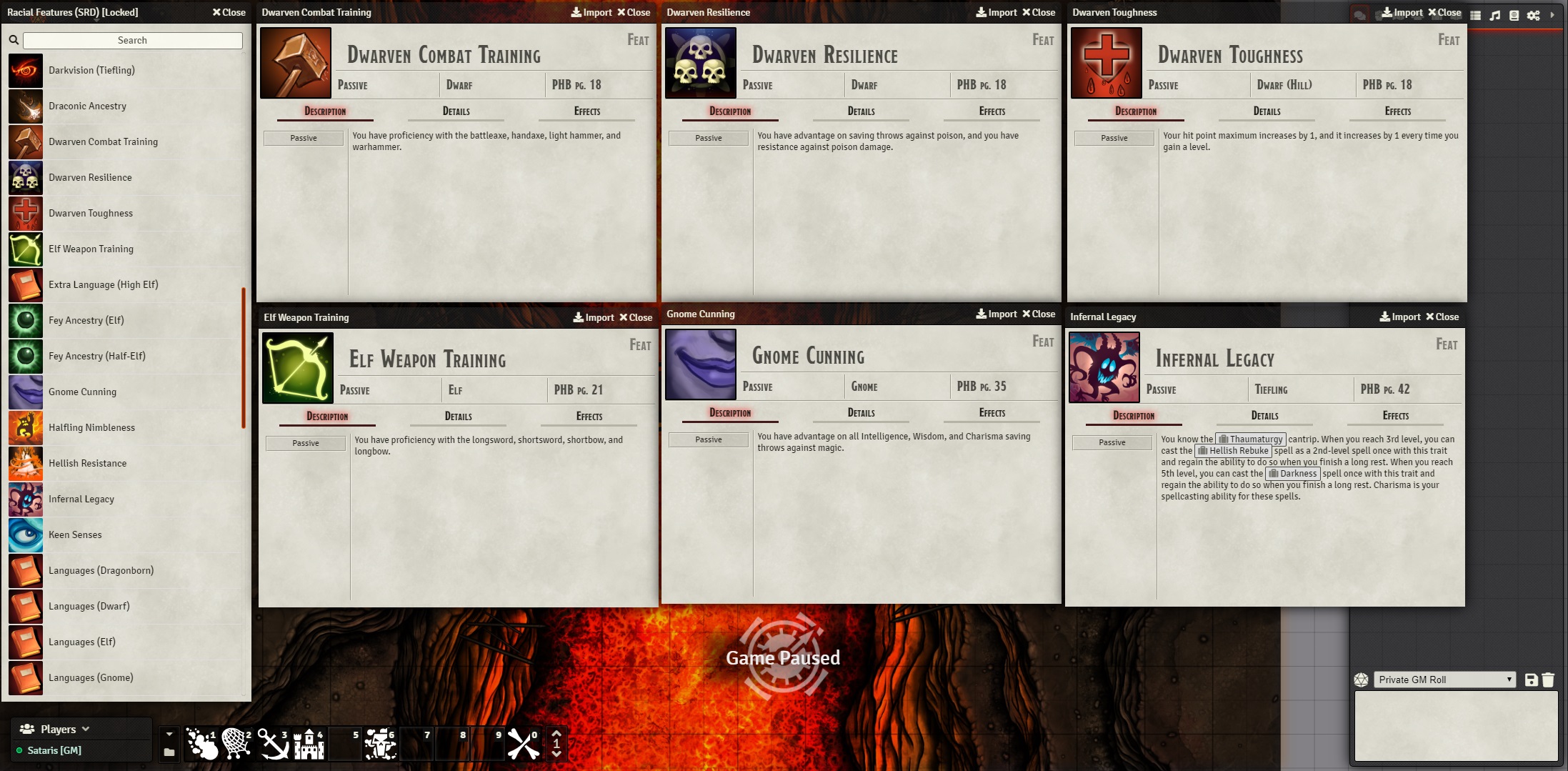GitHub - jsataris/racial-features-srd: A portable compendium containing entries for each racial ...