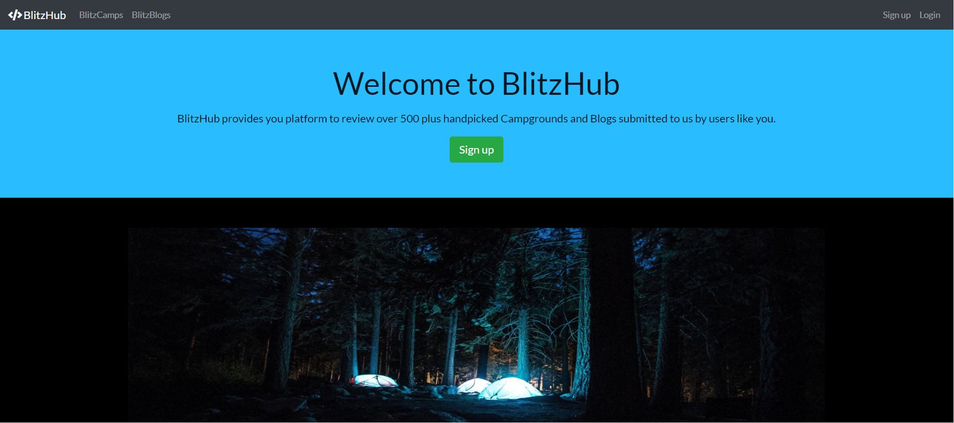 GitHub - snowlag/BlitzHub: BlitzHub is a Full stack Website for Adding and Reviewing handpicked ...