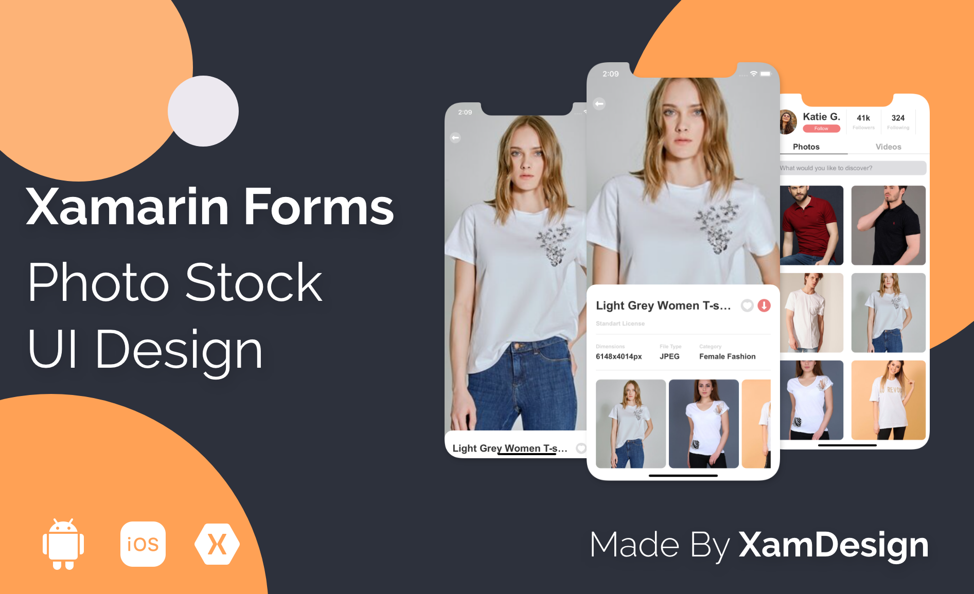 GitHub - ufukhawk/XamarinForms-PhotoStock-UI-Design: More Xamarin ...