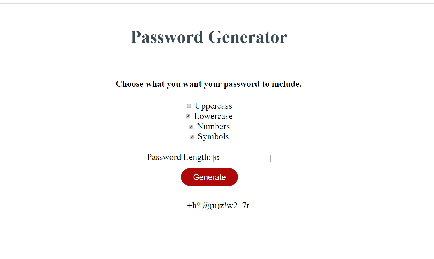 GitHub - josephmagdaleno/PasswordGenerator: Random password generator ...