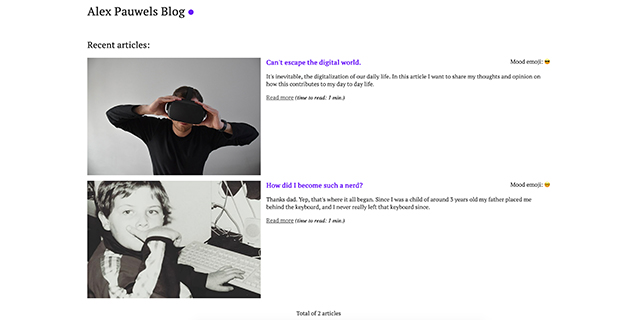 GitHub - alexpwls/personal-blog-website: Udacity: Personal Blog Website