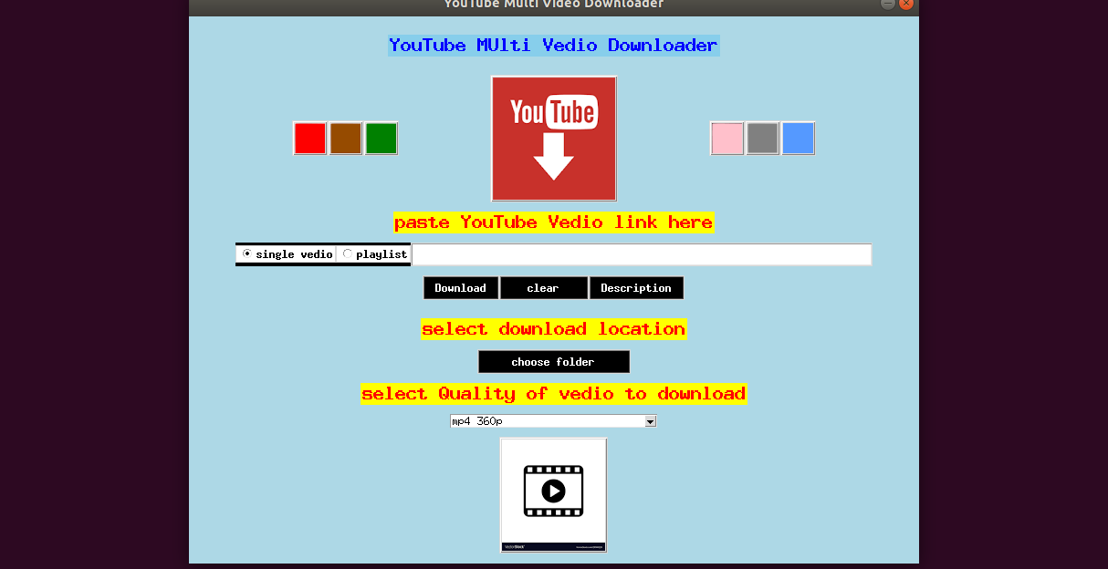 GitHub - AmanKathait15/YouTube-Vedio-or-Playlist-Downloader-Desktop ...