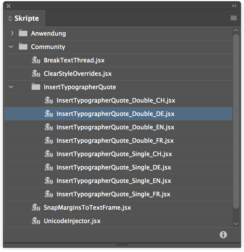 GitHub - indesignscript/InsertTypographerQuote: InDesign JavaScript for ...