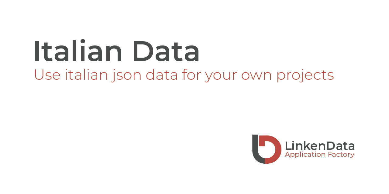 GitHub - Linkendata/italy-data: Italian json data for any project