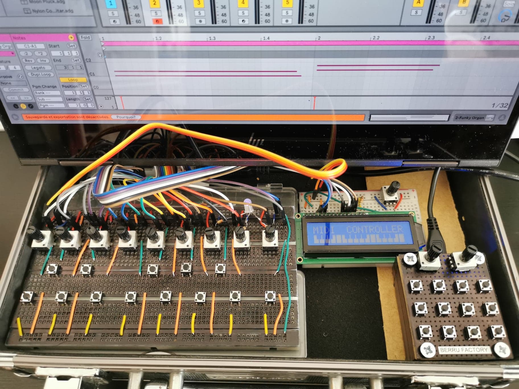 Github Berru Garduino Midiusb Clavier Maitre Diy 
