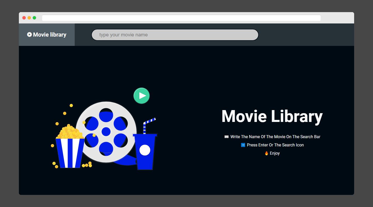 GitHub - mahdiiithg/Movie_library: Movie library using vanilla javascript