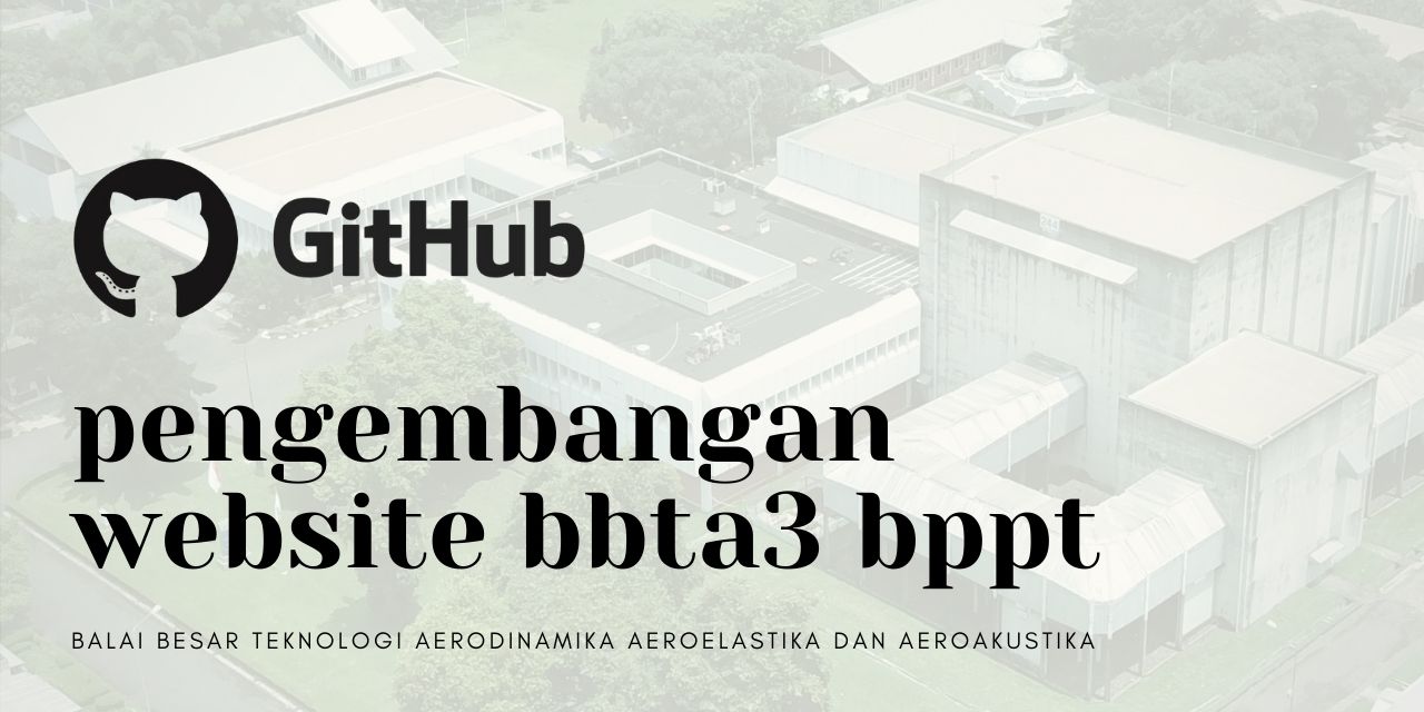 GitHub - lta3-brin/website: repository untuk pengembangan website BBTA3 BRIN