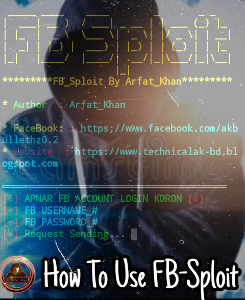 GitHub - arfatkhanbd/FB-Sploit-