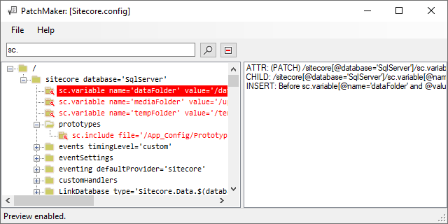 GitHub - jermdavis/PatchMaker: An experimental UI for making Sitecore ...