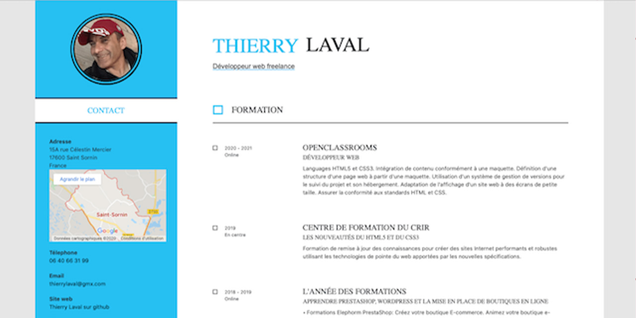 GitHub - thierry-laval/P02-transformez-votre-cv-en-site-web: OpenClassrooms Projet 02 ...