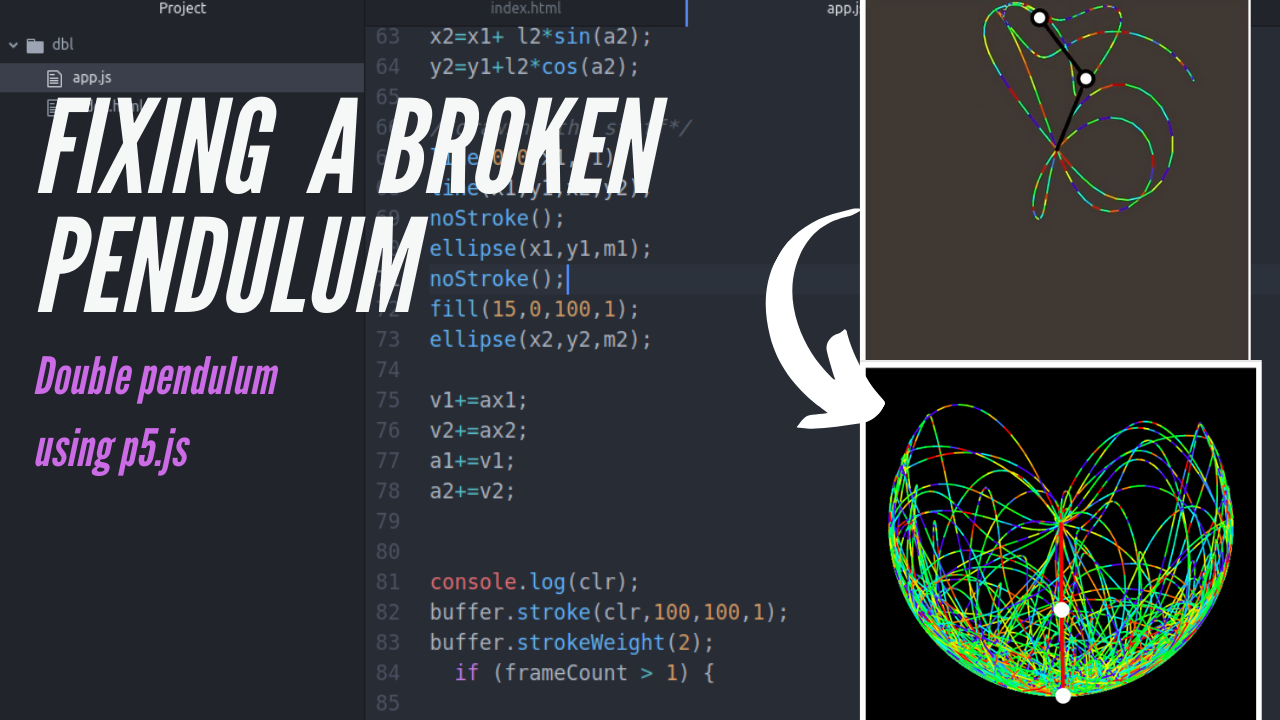 GitHub - overrkill/dblpen: a javascript double pendulum