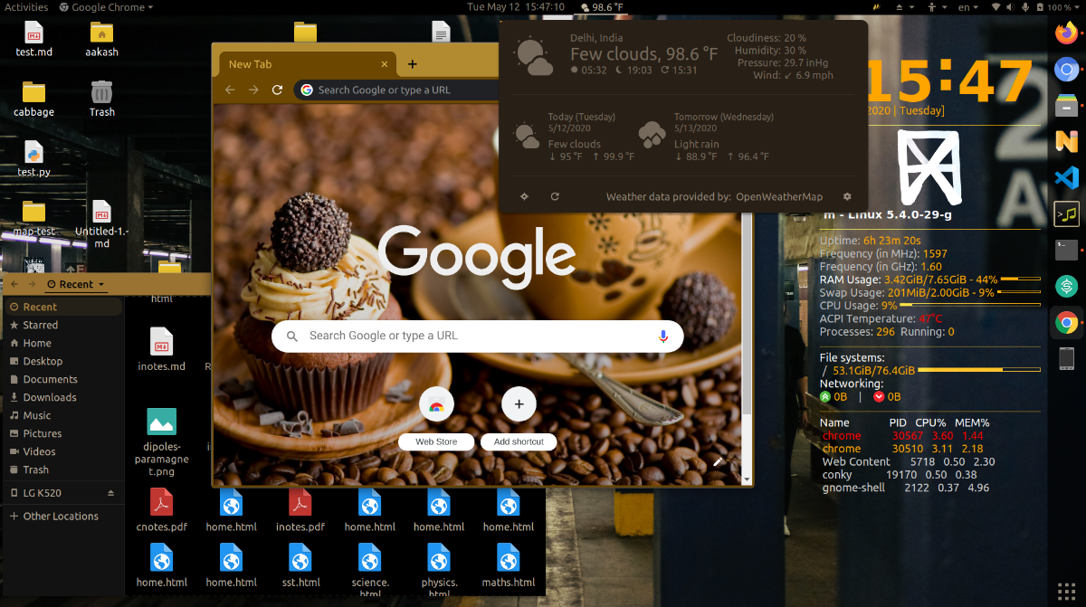 GitHub - xbais/coffeetose: Coffee flavoured desktop theme for Ubuntu 20.04