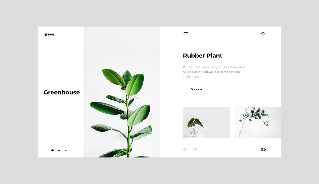 GitHub - walissoncom/plant: Rubber Plant static website created for ...