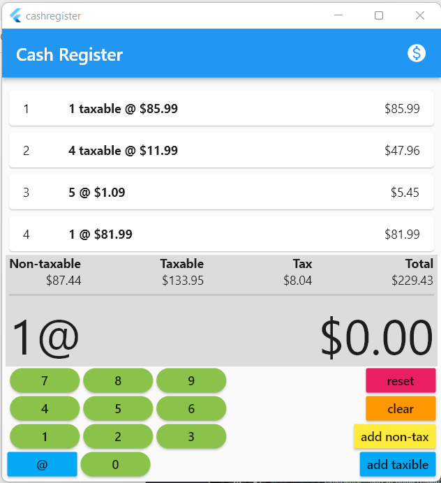 GitHub - tonytmtsh/cashregister: A simple example, work in progress