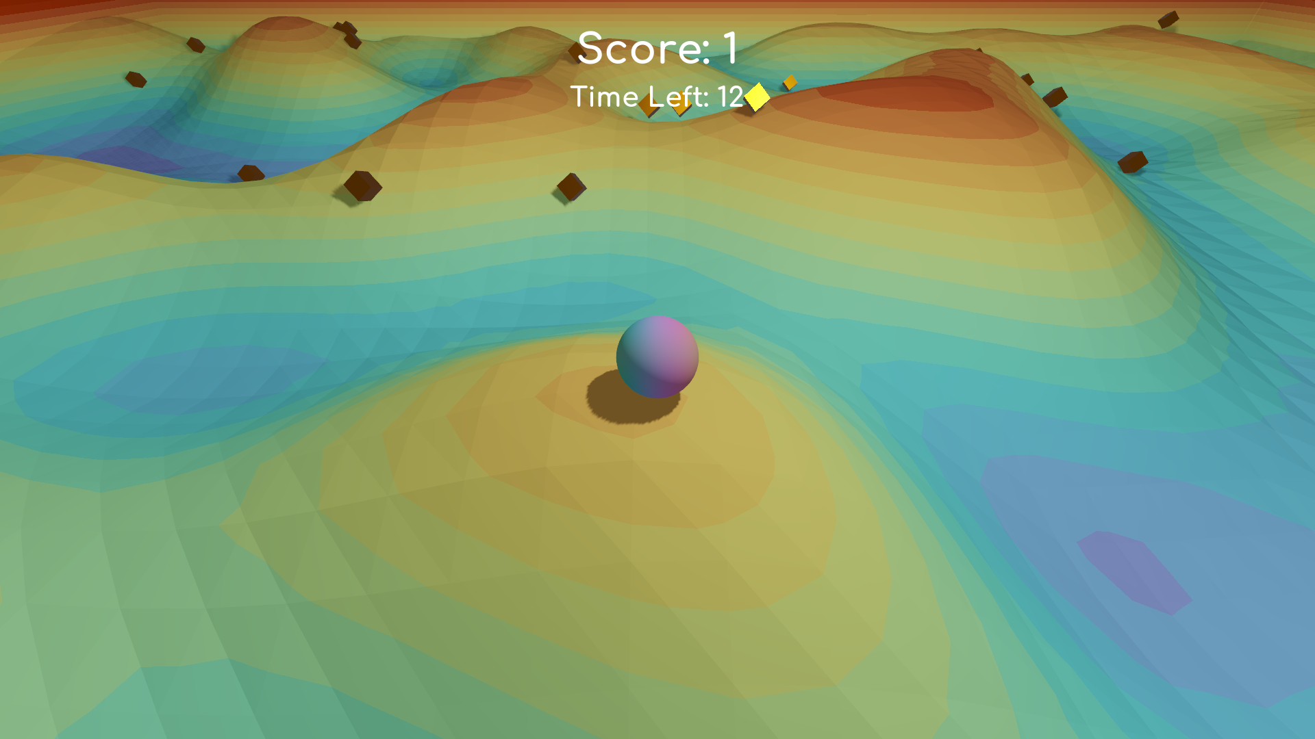 GitHub - JMS55/RainbowBall: 3D game to teach students how to make games with Godot