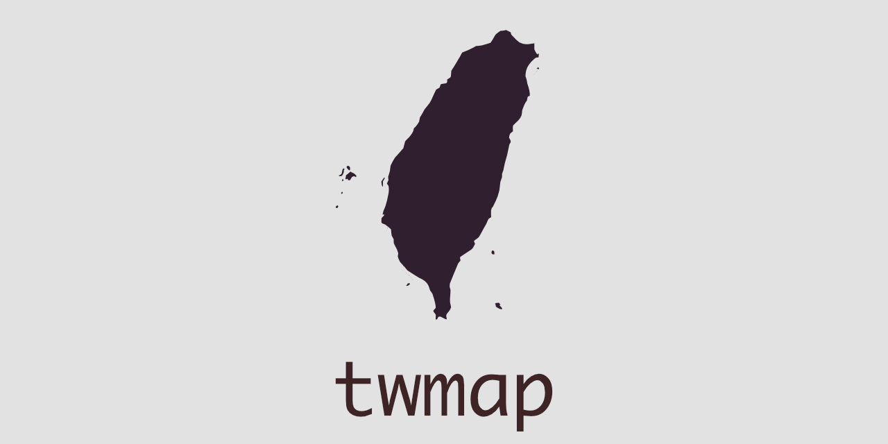 GitHub - shihjyun/twmap: An R data package contains Taiwan map produced by NLSC