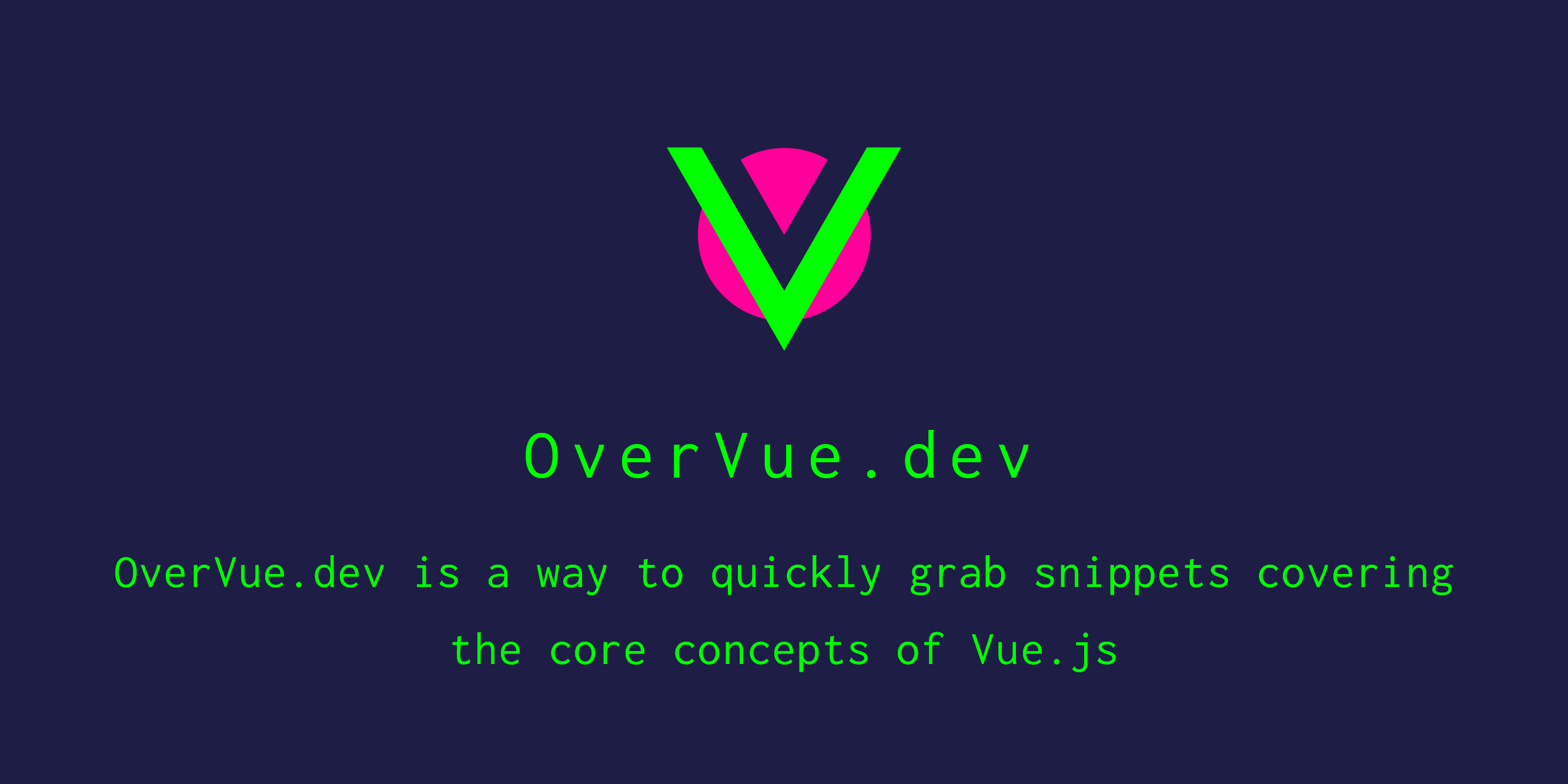 GitHub - romaincapelle/OverVue