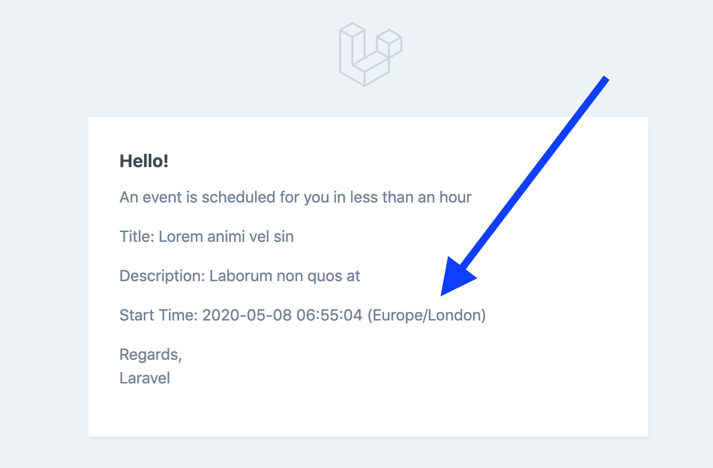 Laravel Event Reminders Timezonesuserphp At Master · Laraveldailylaravel Event Reminders 