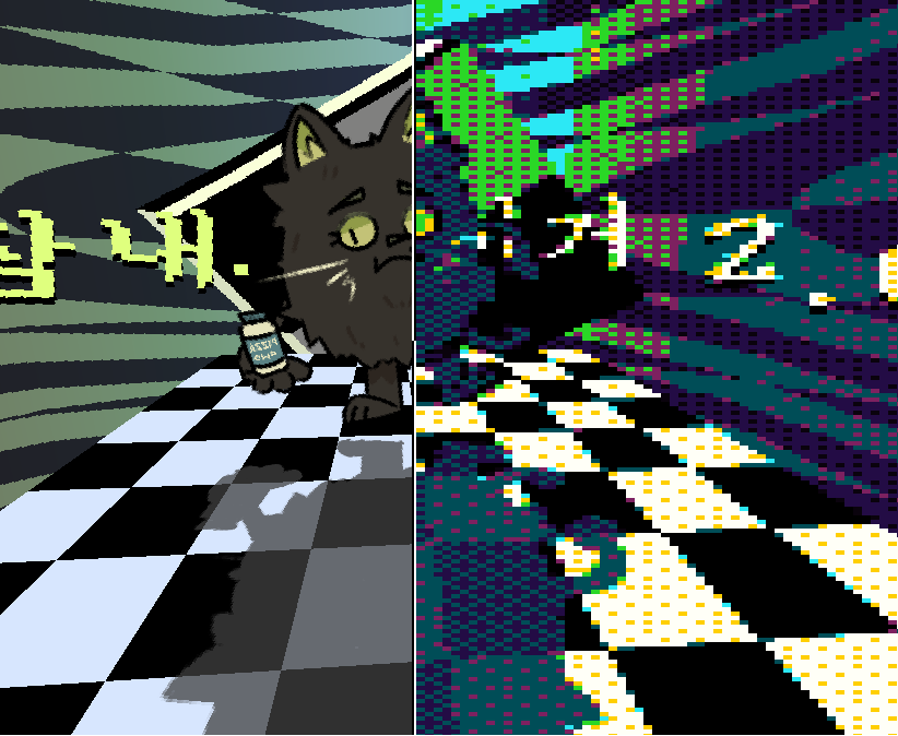 GitHub - TandyRum1024/gms-retro-filter: LUT-based colour quantization ...