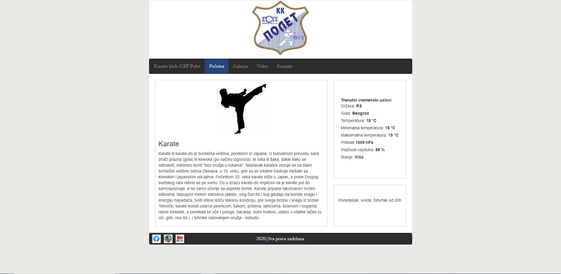 GitHub - dex87srb/KarateGSPPolet: Website of Karate Club "GSP Polet"