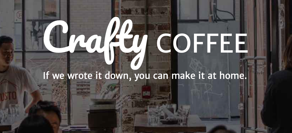 GitHub - CraftQuest/crafty-coffee: Crafty Coffee website: a sample site ...