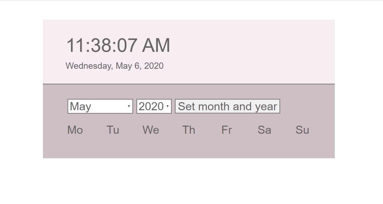 GitHub - AnnaShagoyan/Calendar: Dynamic Calendar