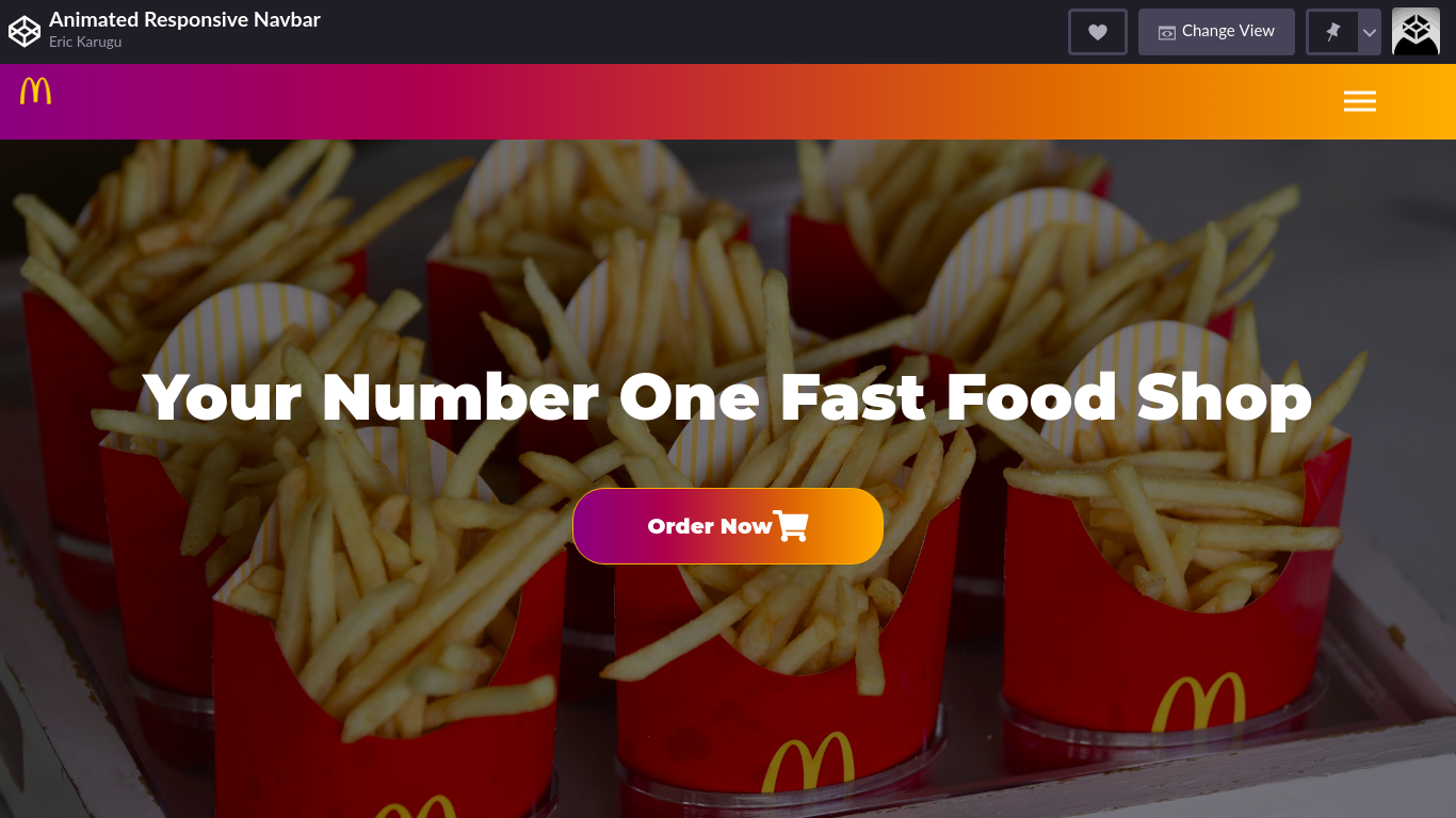 GitHub - erickarugu/FastFood-Landing-Page: A sample landing page for a ...