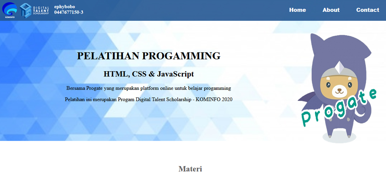 GitHub - ephybobo/DTS_Kominfo: Digital Talent Scholarship Kominfo menyediakan fasilitas untuk ...