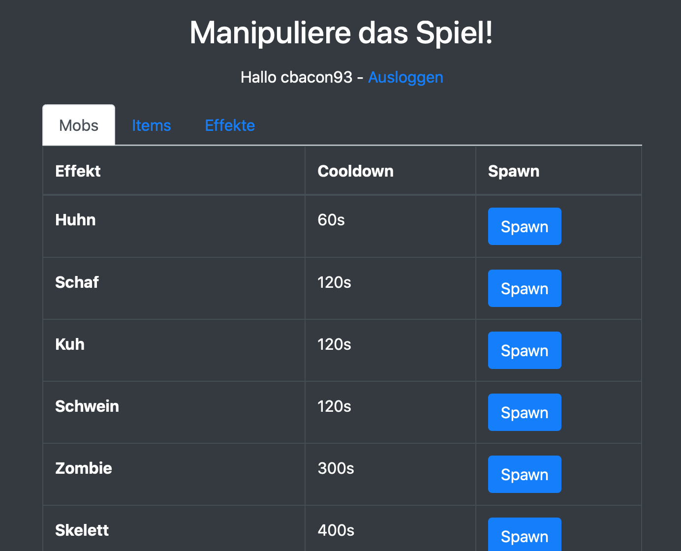 Github Mahaupt Web Rcon Ctrl Web Based Rcon Controller Lets Viewer Control Your Games