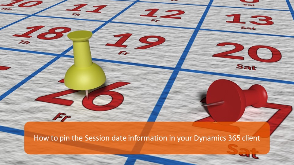 Releases · Dynamicspedia/Pin-session-date-Microsoft-Dynamics-365 · GitHub
