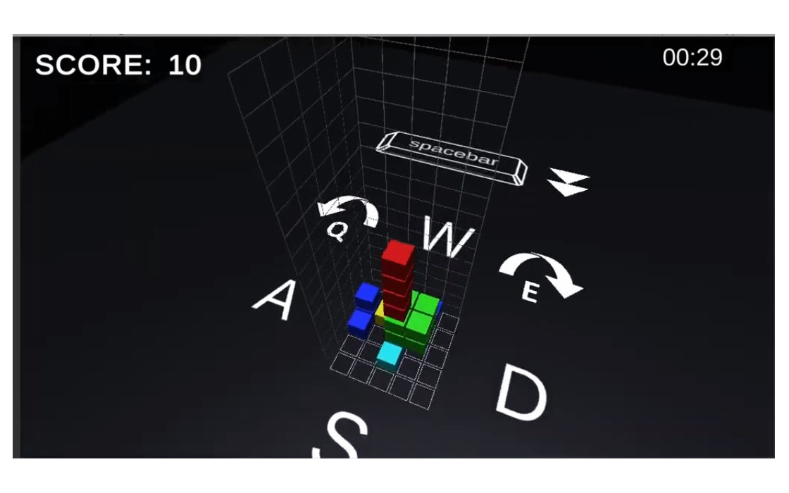 GitHub - kamilkrawczyk/Tetris-in-3D: A three-dimensional incarnation of ...