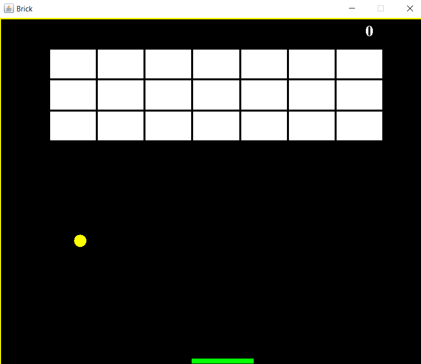 GitHub - JaysSting/Brick-Breaker: Java brick crasher game
